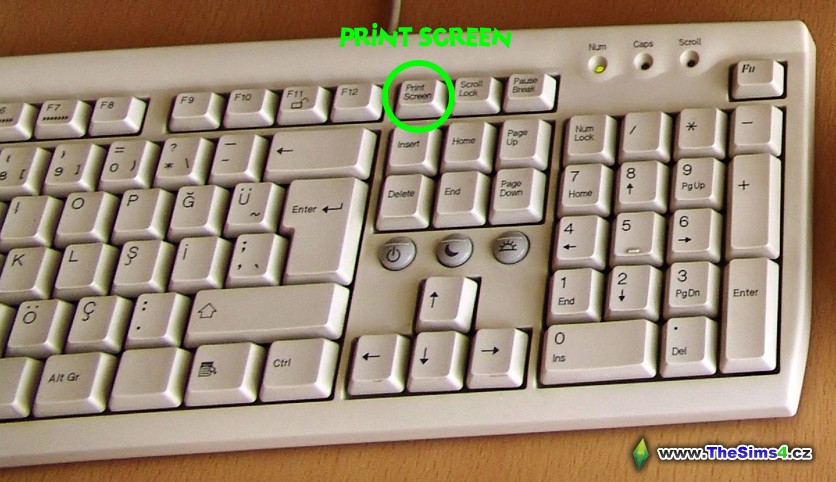 Jak vytvořit snímek obrazovky (screenshot)? | The Sims 4